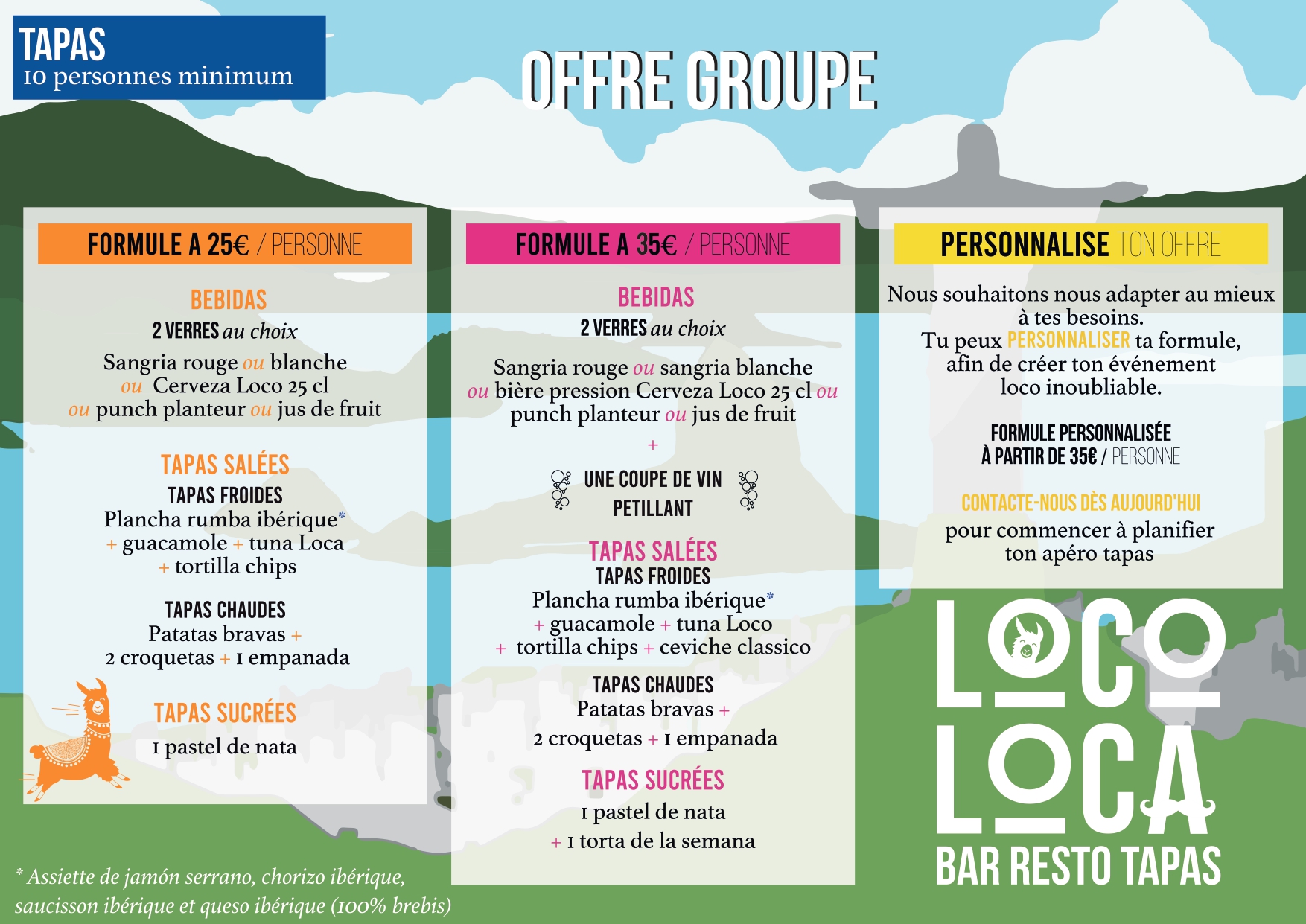 Offres groupe - Loco Loca